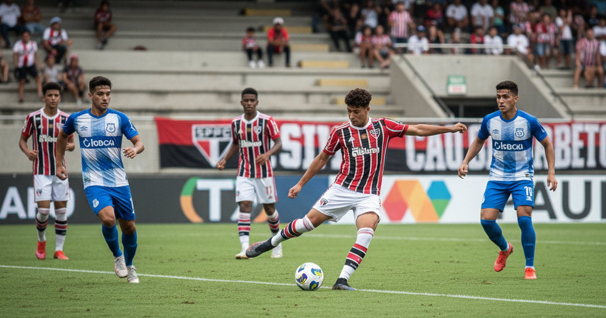 São Paulo mantém 100% de aproveitamento e garante vaga antecipada na 2ª ...