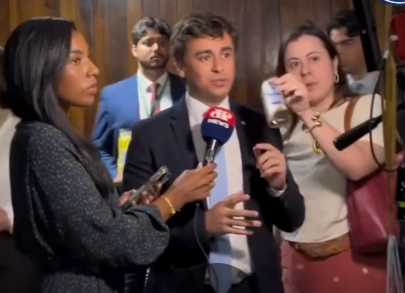 Sâmia presenteia Nikolas com óleo de peroba ''por mentir tanto sobre o ...