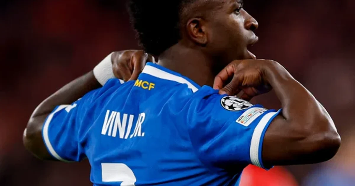 Vini Júnior marca, garante vitória do Real Madrid sobre o Benfica e ...