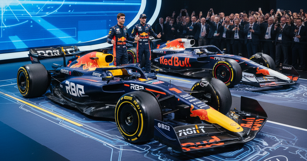 Red Bull e Racing Bulls revelam carros para a temporada 2026 da Fórmula 1