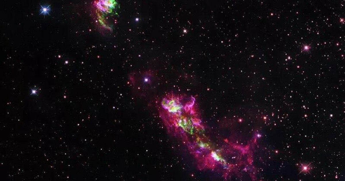 Hubble registra jato estelar recorde lançado por protoestrela 20 vezes ...