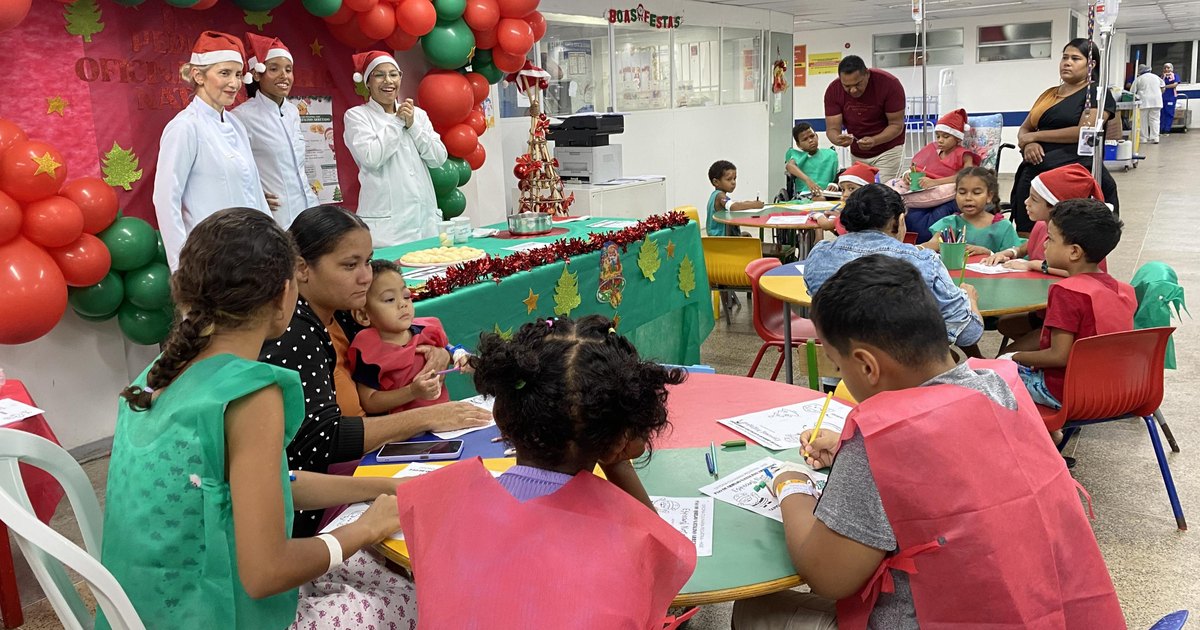 Oficina de culinária natalina leva sabor e acolhimento à Pediatria do HGE