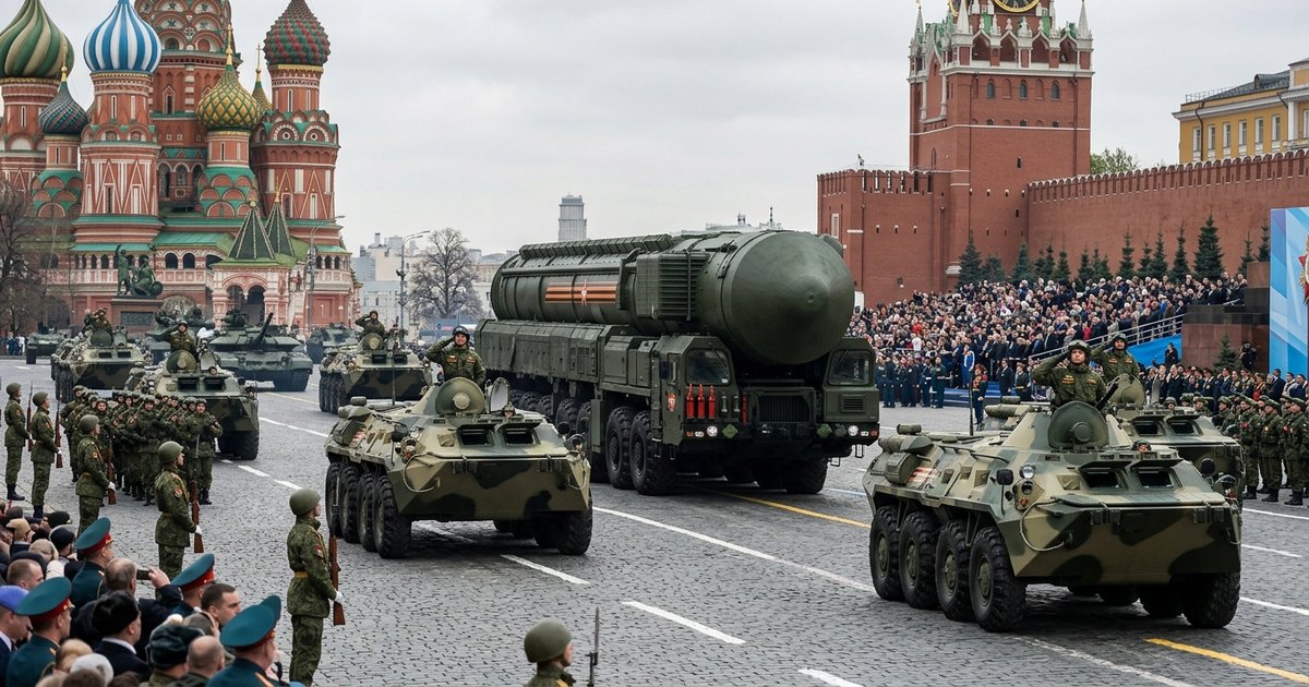Veja o arsenal russo apresentado no desfile militar deste 9 de maio