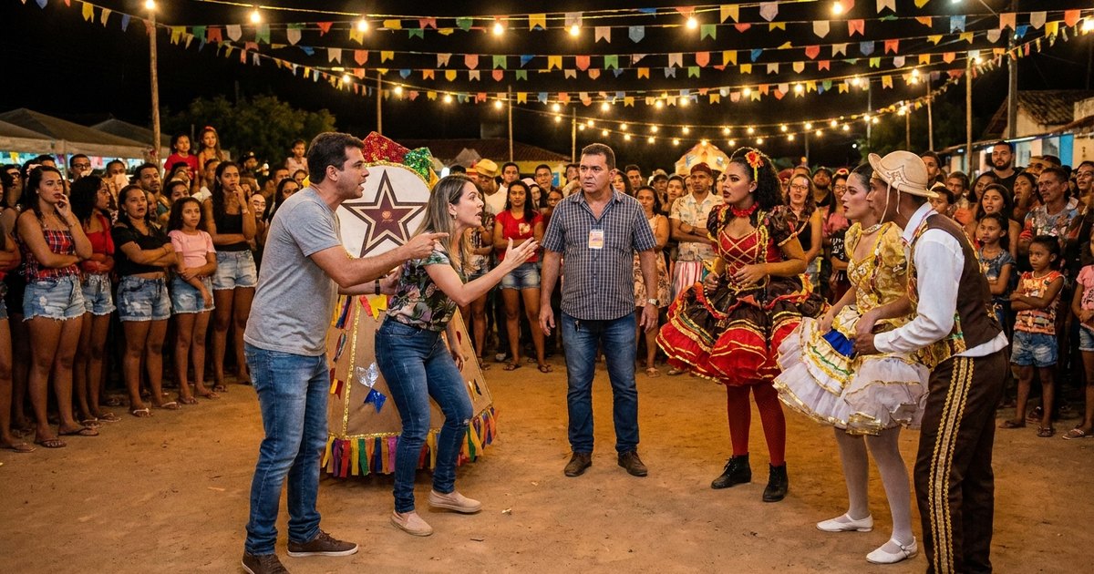 CE: casal interrompe apresentação de quadrilha junina após confundir ...