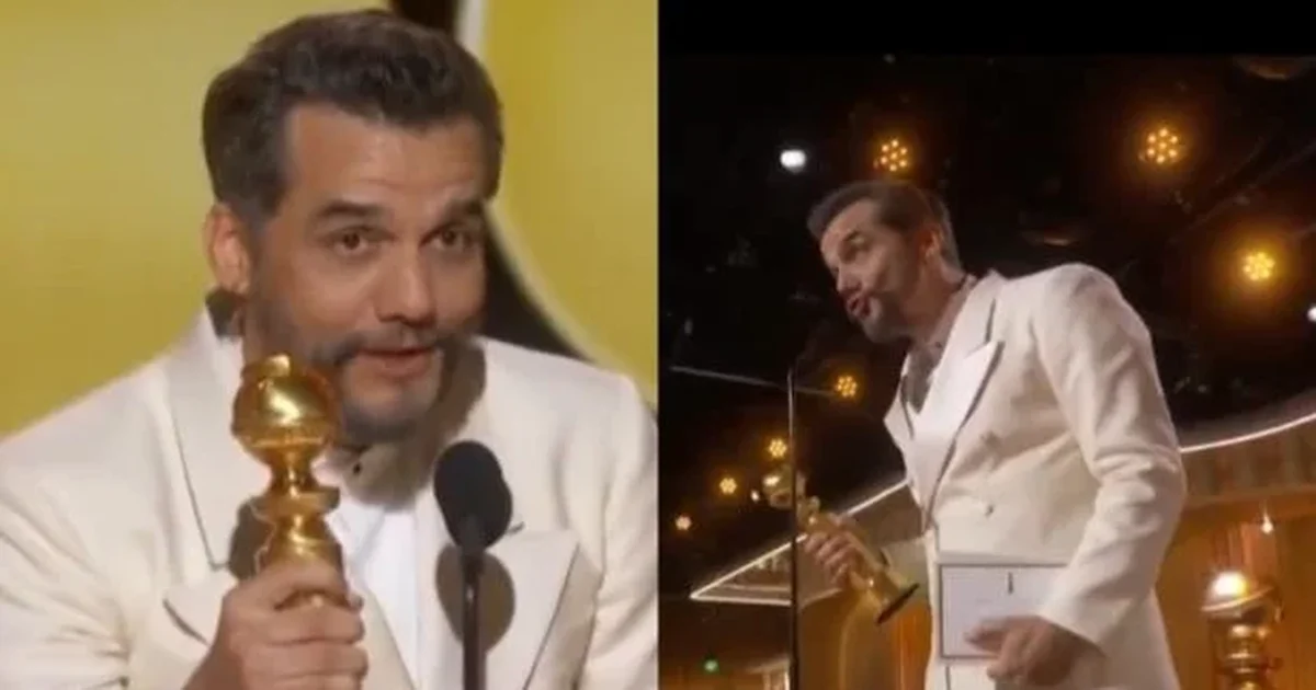 Superstição: Com santinho de Fernanda Torres não mão Wagner Moura é o ...