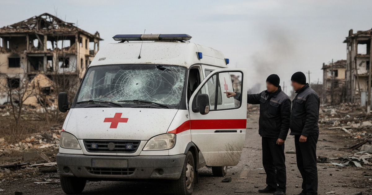 Tropas de Kiev são acusadas de destruir ambulâncias para intimidar civis em Kherson